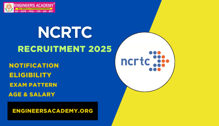 NCRTC Recruitment 2025: Official Notification out for 72 Vacancies JE ...