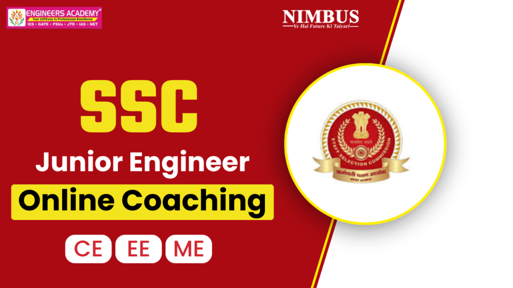 SSC JE Online Coaching Classes | Live & Recorded Sessions