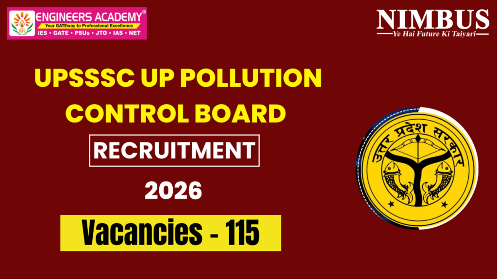 UPSSSC UP Pollution Control Board Recruitment 2026 Notification Out ...
